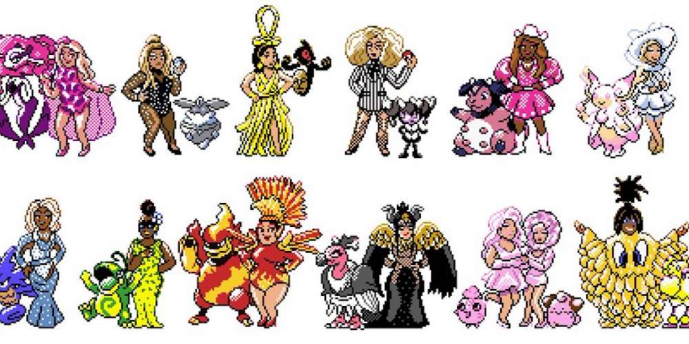 This Mashup Of ‘rupauls Drag Race Season 10 And Pokémon Is Giving Us Life Hornet The Gay